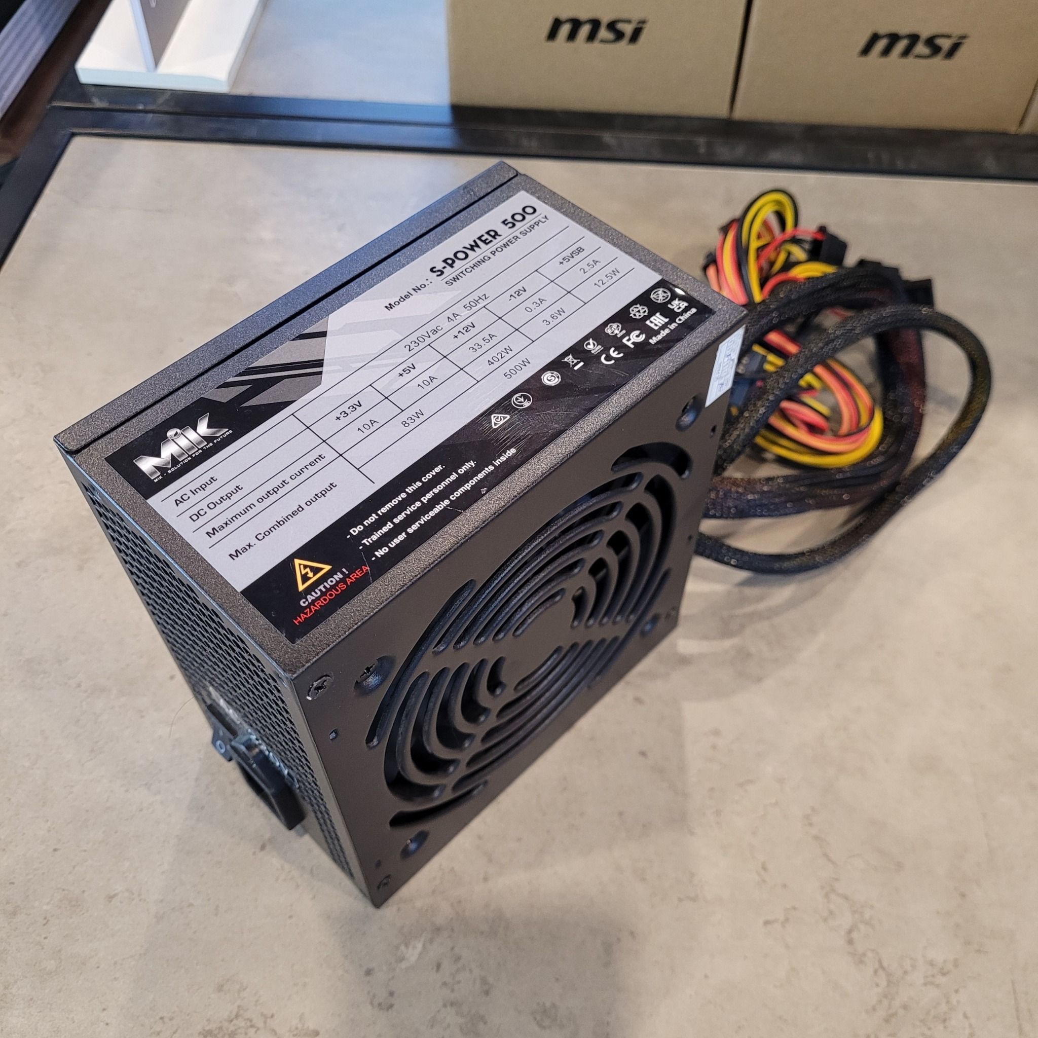 PSU MIK S-POWER 500W BH 1 THÁNG – Máy Tính Biên Hòa