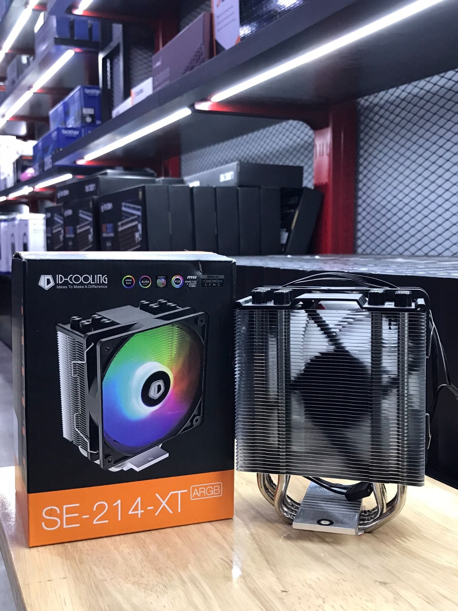 BỘ TẢN NHIỆT KHÍ CPU ID-COOLING SE-214-XT ARGB - 99% BH 12 THÁNG – Máy ...