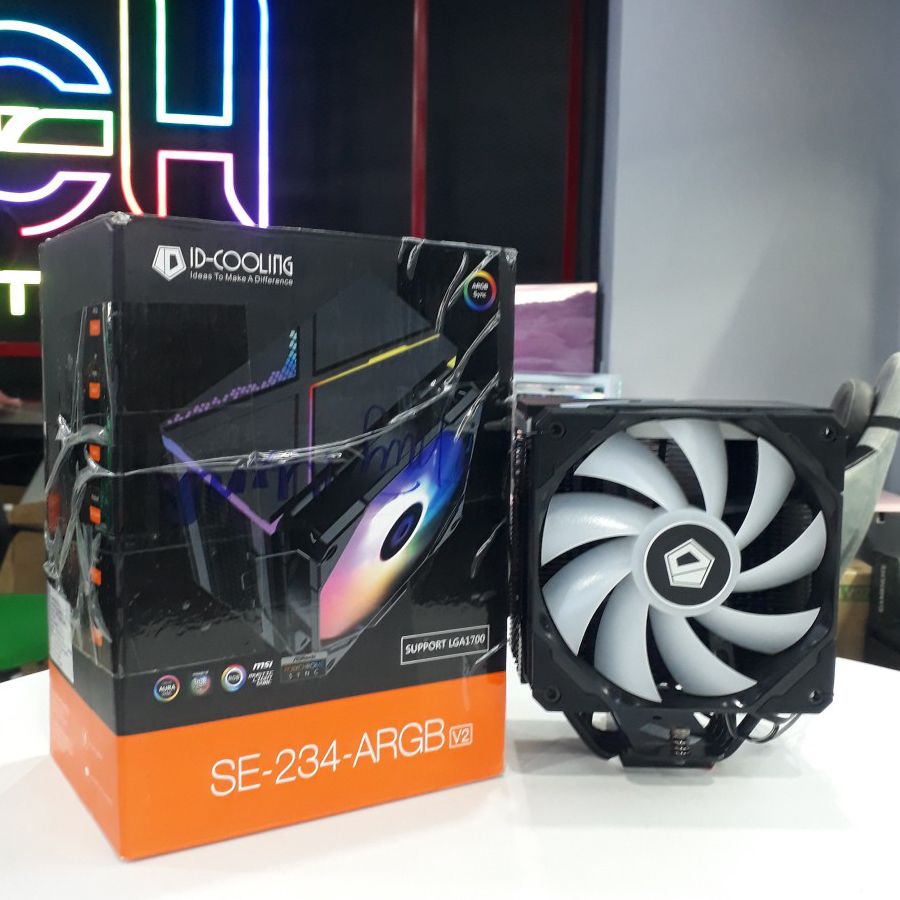 BỘ TẢN NHIỆT KHÍ CPU ID-COOLING SE-234-ARGB V2 - 99% BH 12 THÁNG – Máy Tính Biên Hòa
