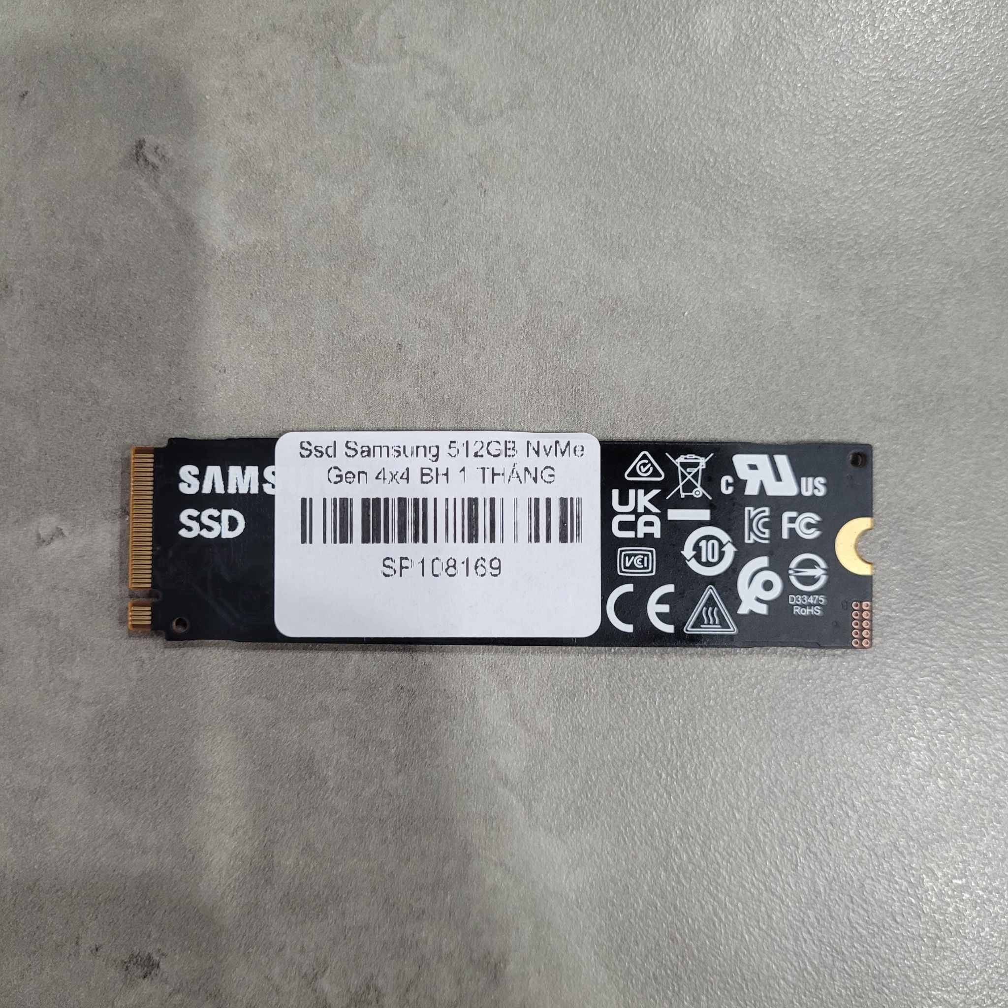 Ssd Samsung 512GB NvMe Gen 4x4 BH 1 THÁNG – Máy Tính Biên Hòa