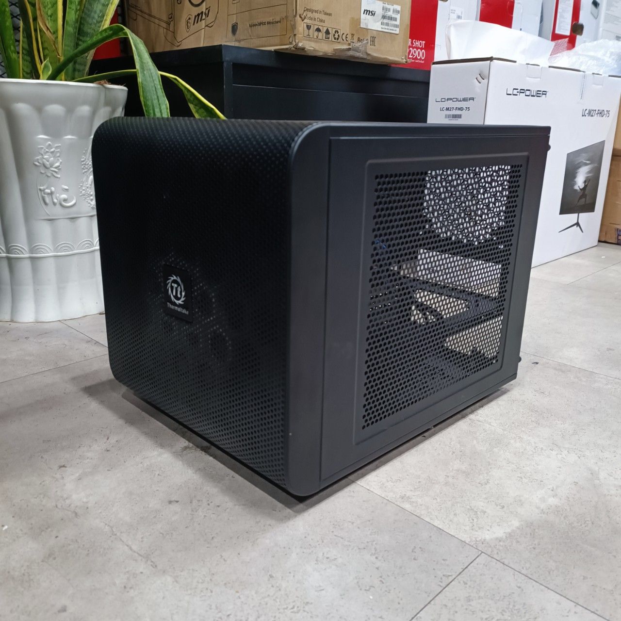Case Thermaltake Core V1 SPCC Mini ITX Cube Gaming 2nd BH 1 THÁNG – Máy ...