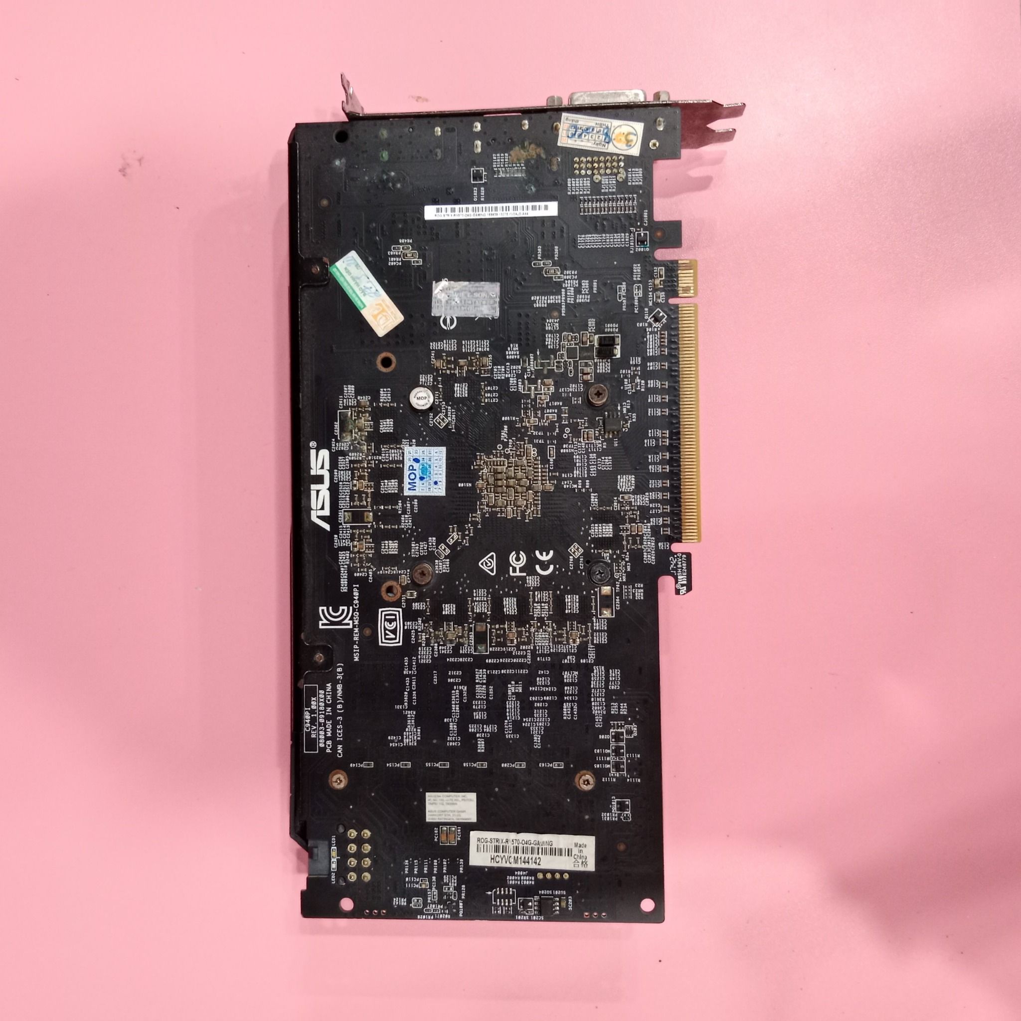 VGA Asus RX 570 ROG Strix 4GB BH 1 THÁNG – Máy Tính Biên Hòa