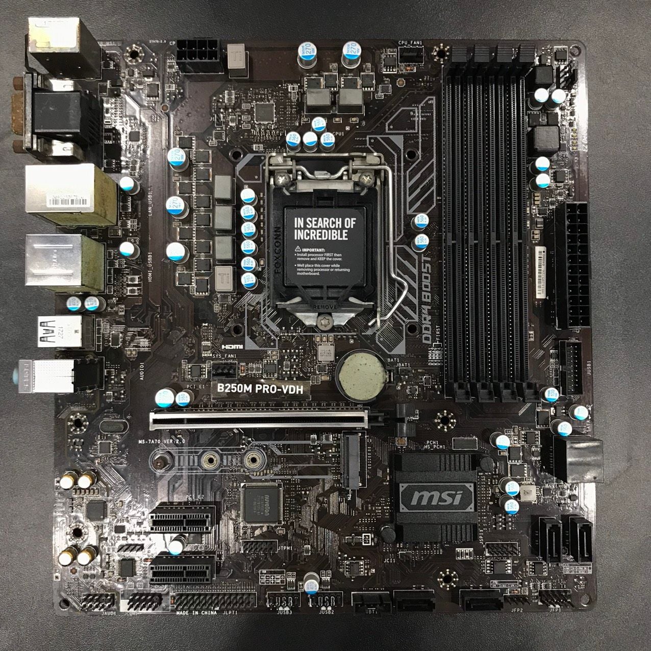 MAIN MSI B250M PRO-VDH BH 1 THÁNG – Máy Tính Biên Hòa