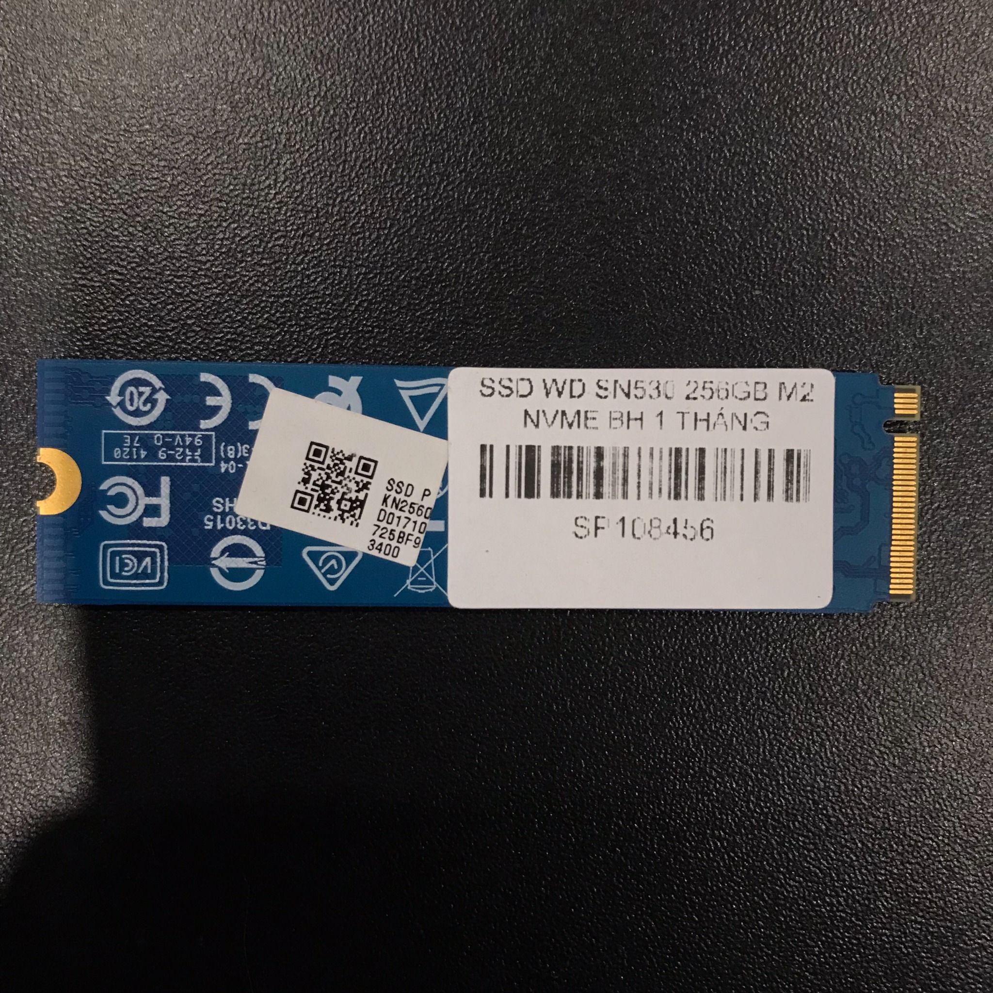 SSD WD SN530 256GB M2 NVME BH 1 THÁNG – Máy Tính Biên Hòa