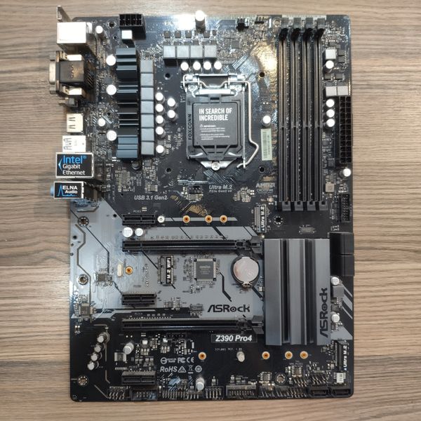 MAIN ASROCK Z390 PRO 4 BH 1 THÁNG – Máy Tính Biên Hòa