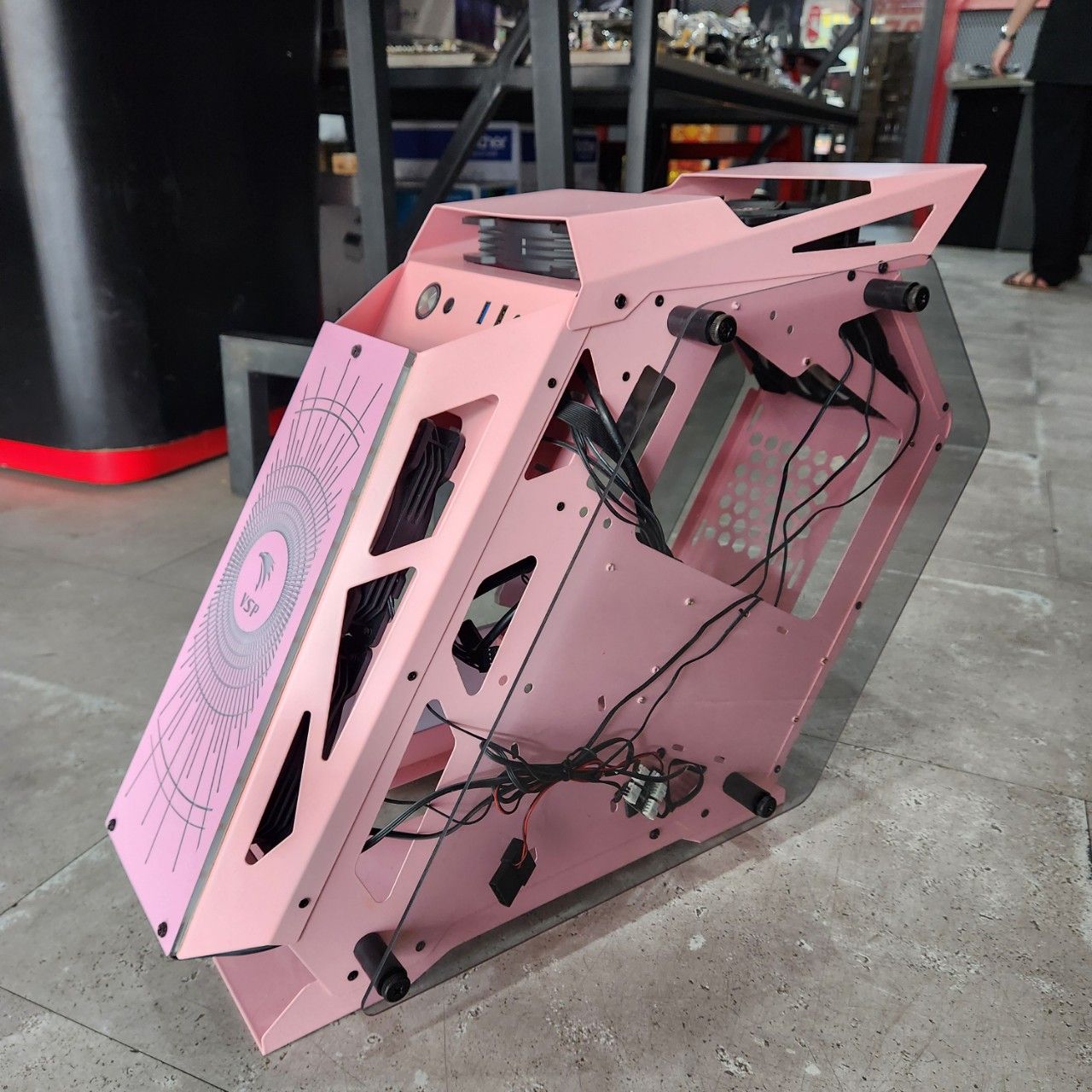 CASE VSP ES1 ESPORT GAMER PINK GAMING 2ND – Máy Tính Biên Hòa