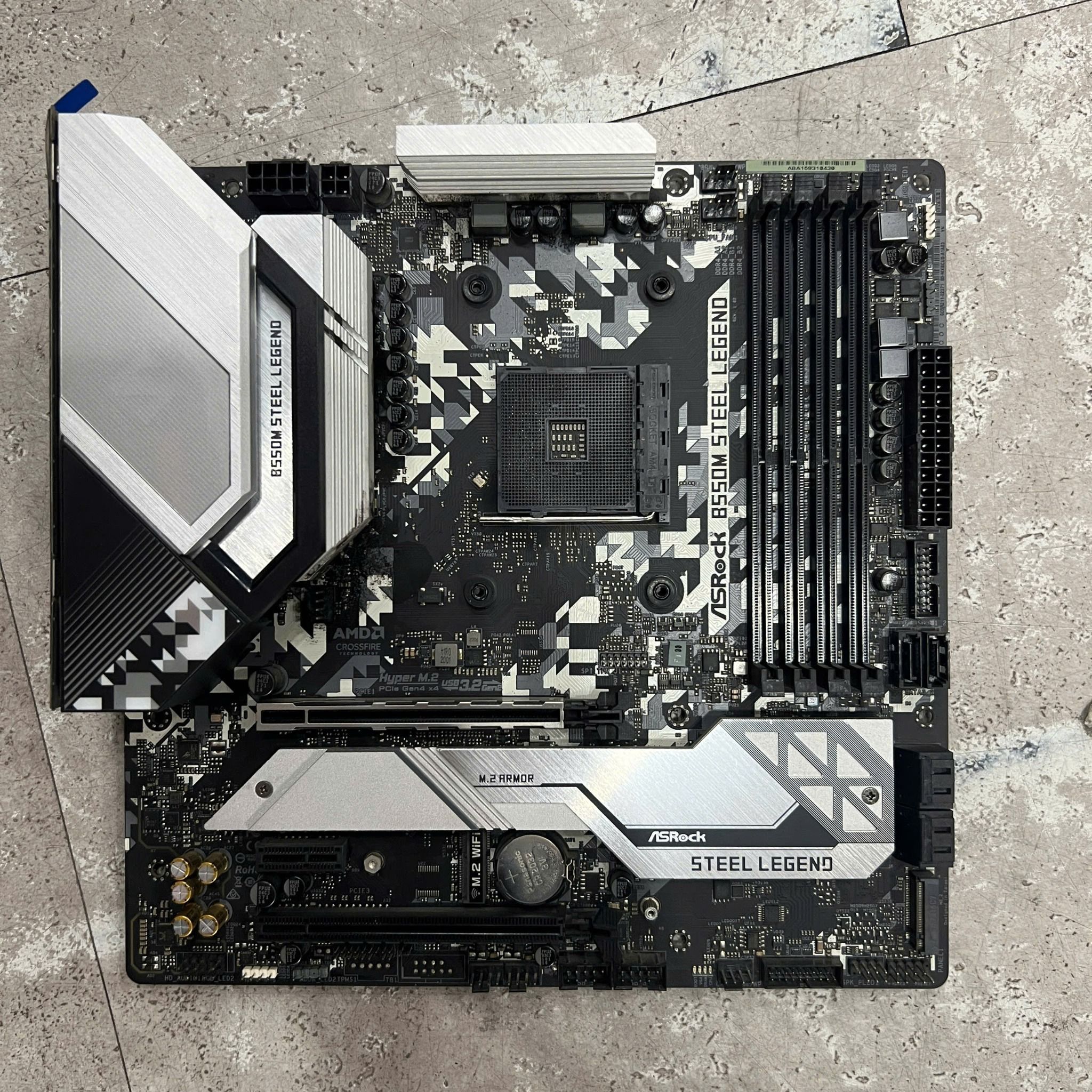 MAIN ASROCK B550M STEEL LEGEND BH 1 THÁNG – Máy Tính Biên Hòa