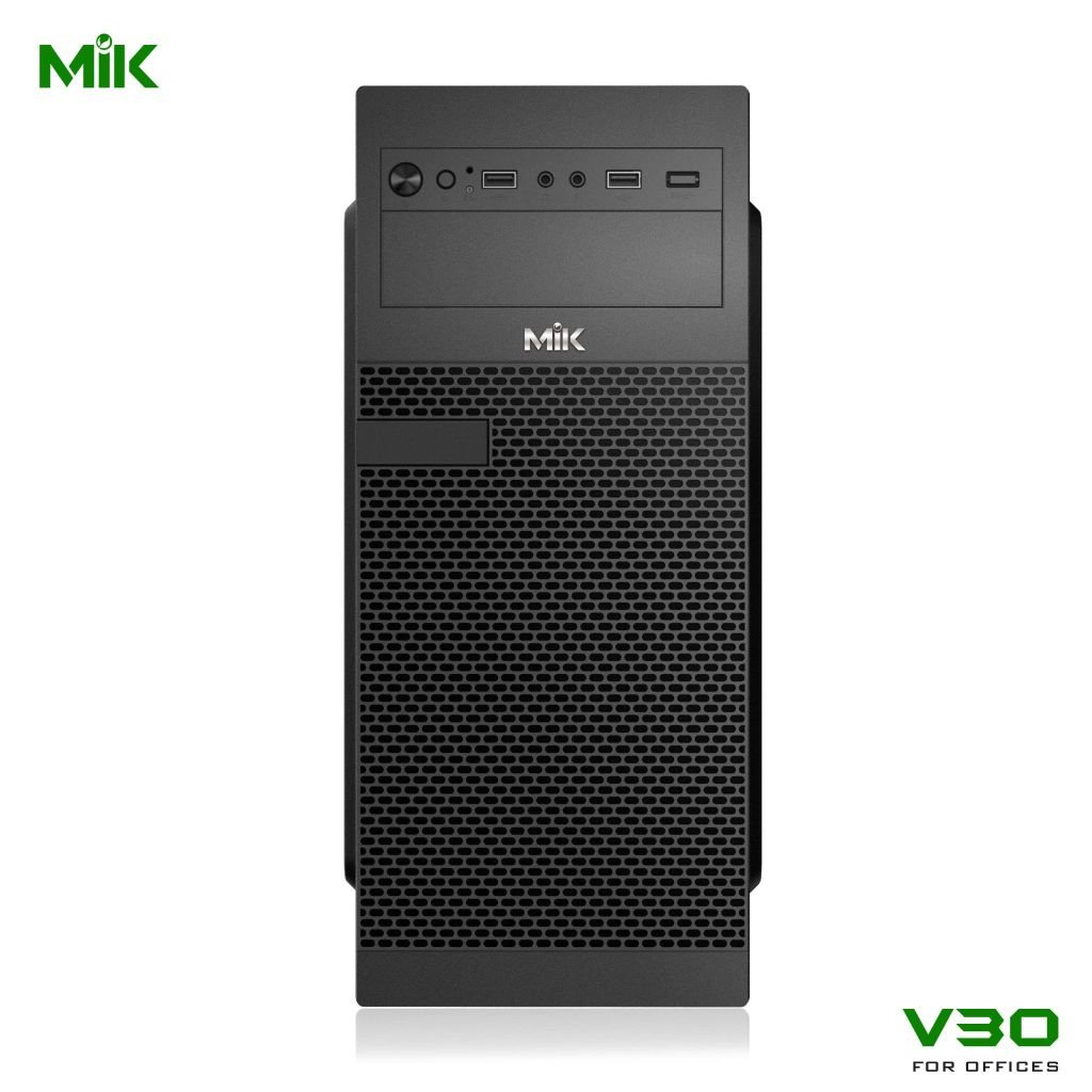 Case Mik V30 ATX Văn Phòng Black – Máy Tính Biên Hòa