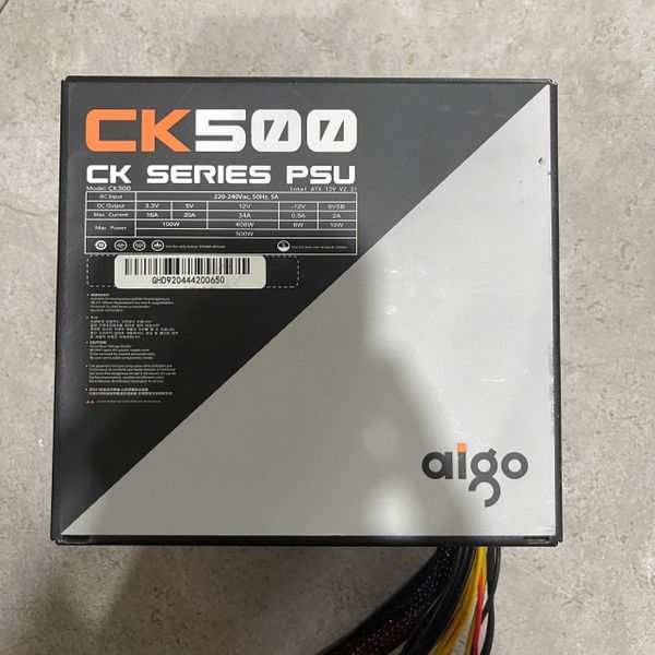 Nguồn Aigo Ck500 500w BH 1 Tháng – Máy Tính Biên Hòa