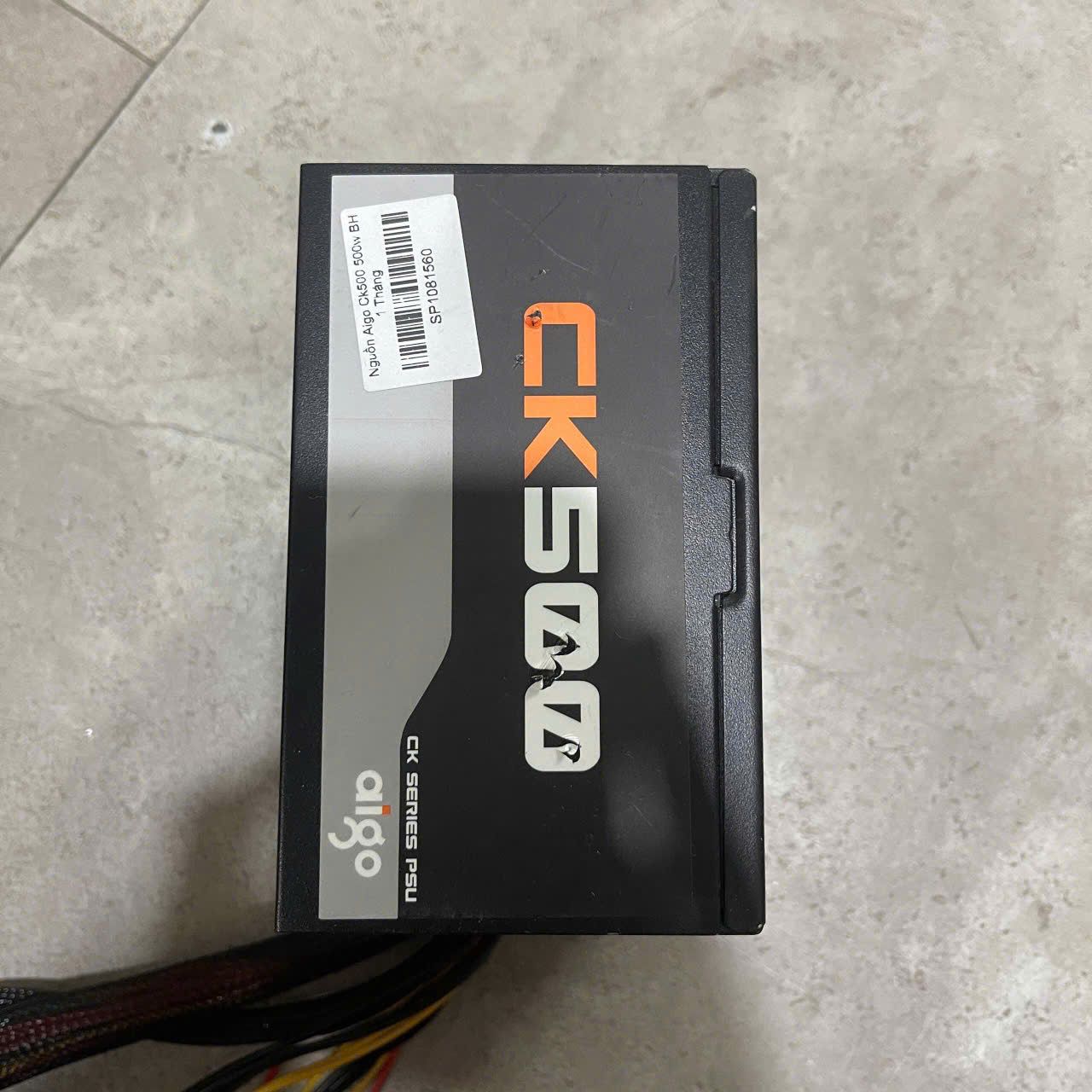 Nguồn Aigo Ck500 500w BH 1 Tháng – Máy Tính Biên Hòa