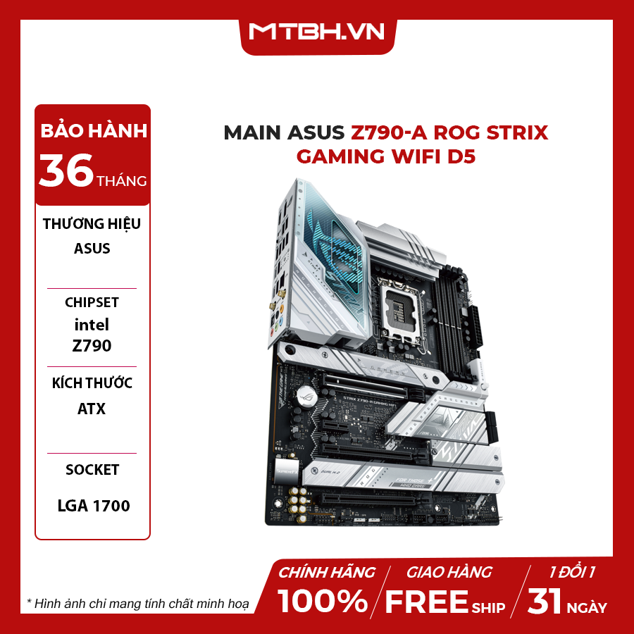 MAIN ASUS Z790-A ROG STRIX GAMING WIFI D5 – Máy Tính Biên Hòa