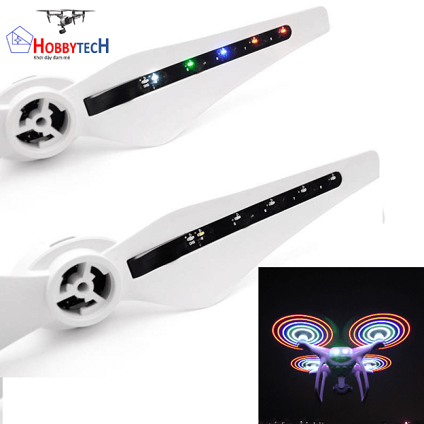 Cánh Phantom 4 series - Cánh LED phantom 4 (2 cánh) – Hobbytech