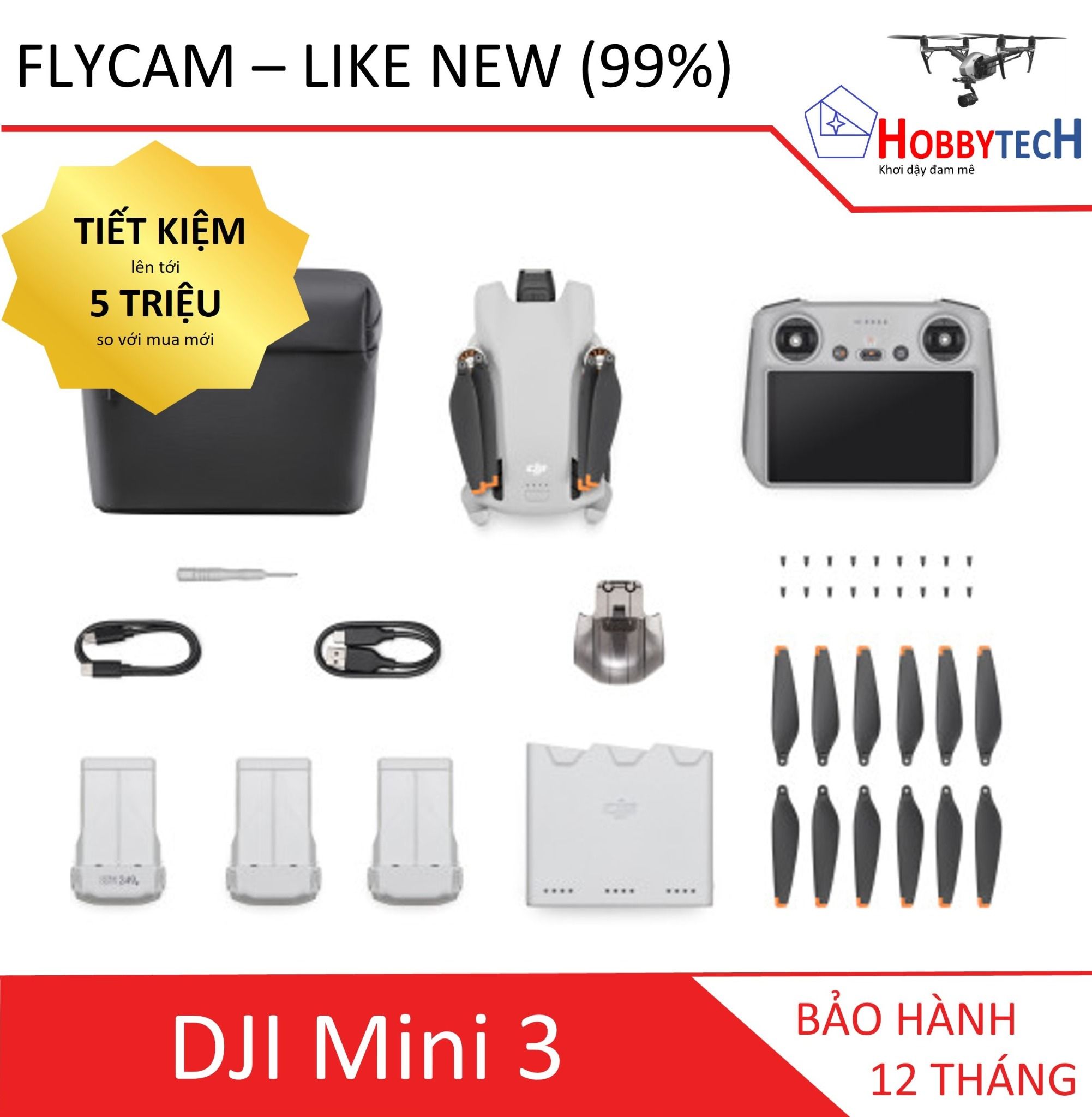 Mavic mini 3 cũ (like new) - chính hãng DJI – Hobbytech
