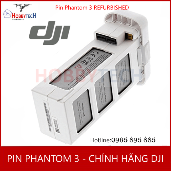 Pin phantom 3 - chính hãng DJI - Refurbished – Hobbytech
