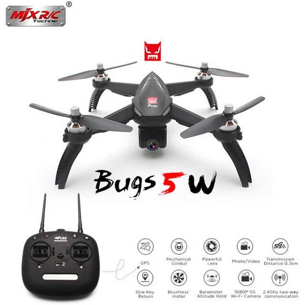 Mjx Bugs 5W - Flycam giá rẻ - B5W – Hobbytech