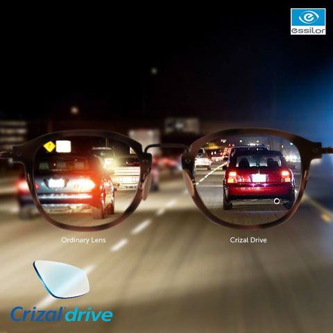 Tròng Kính Chuyên Dụng Lái Xe Essilor Crizal Drive Chính Hãng– Mắt Kính ...