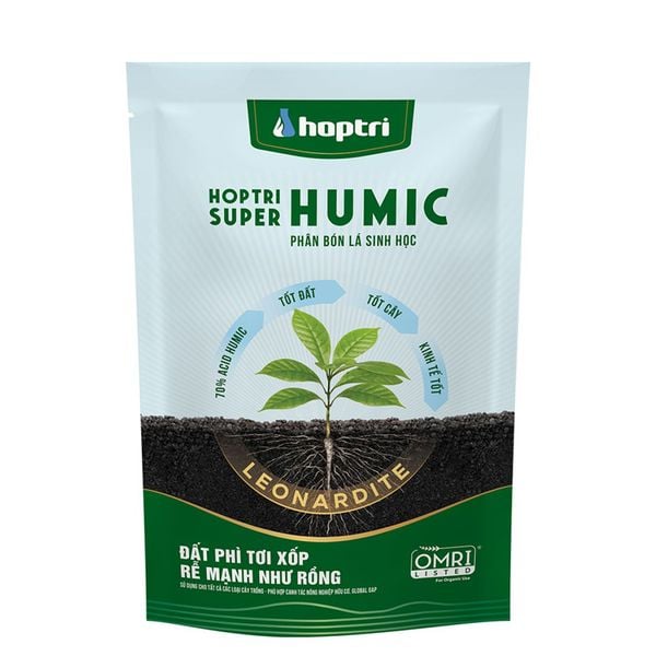 Phân bón lá sinh học Super Humic Hợp Trí [Chính Hãng] - Gói 1kg