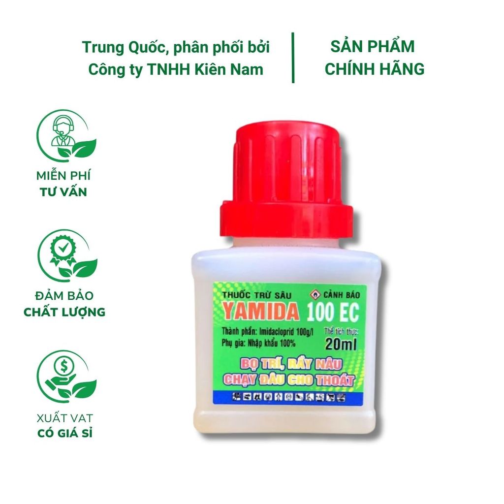 Thuốc trừ bọ trĩ - rầy trên cây trồng và hoa kiểng YAMIDA 100EC