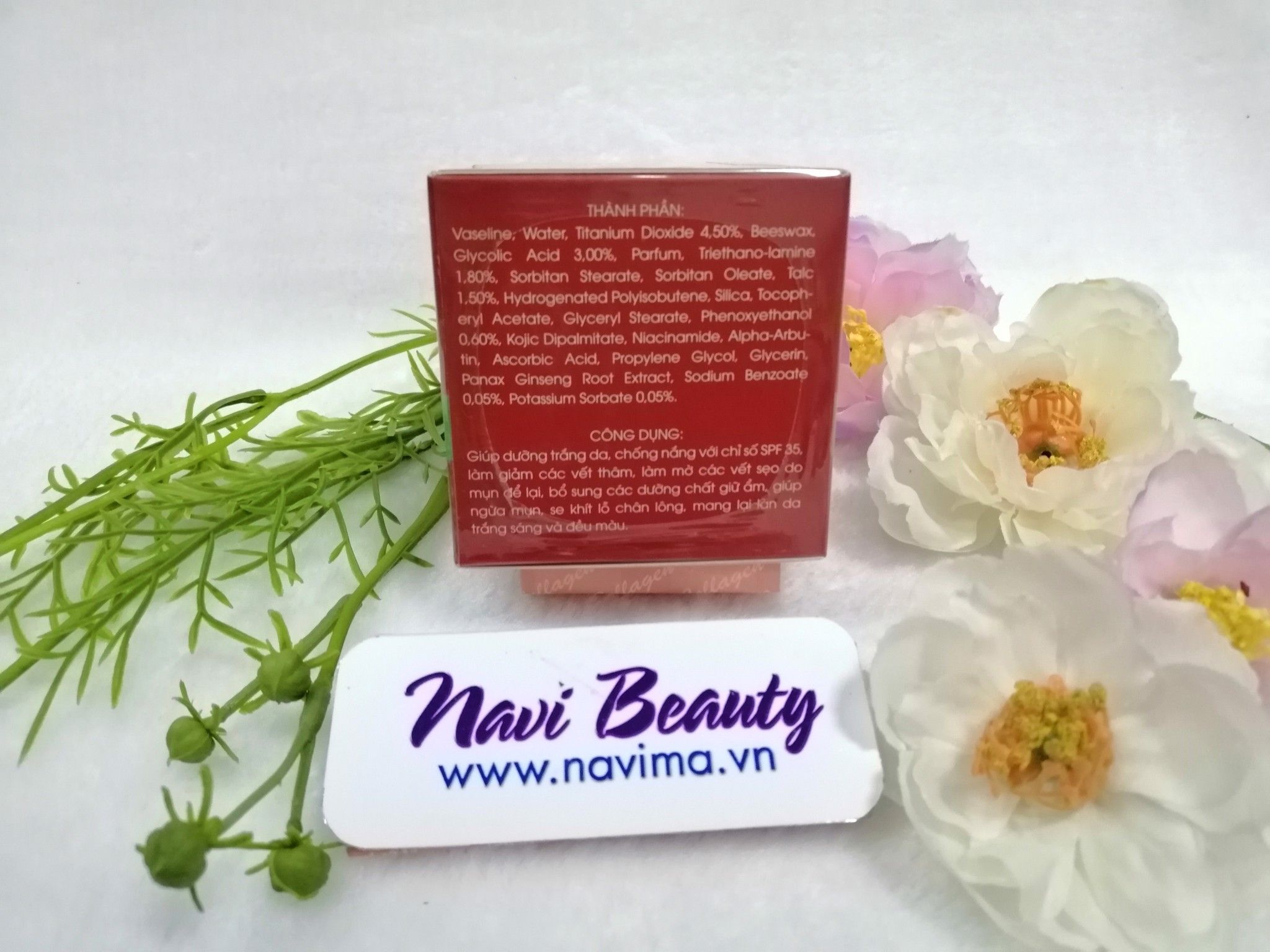 Kem HM Collagen - Nám, Tàn Nhang, Đồi Mồi, Đốm Nâu 18g – Navima.vn