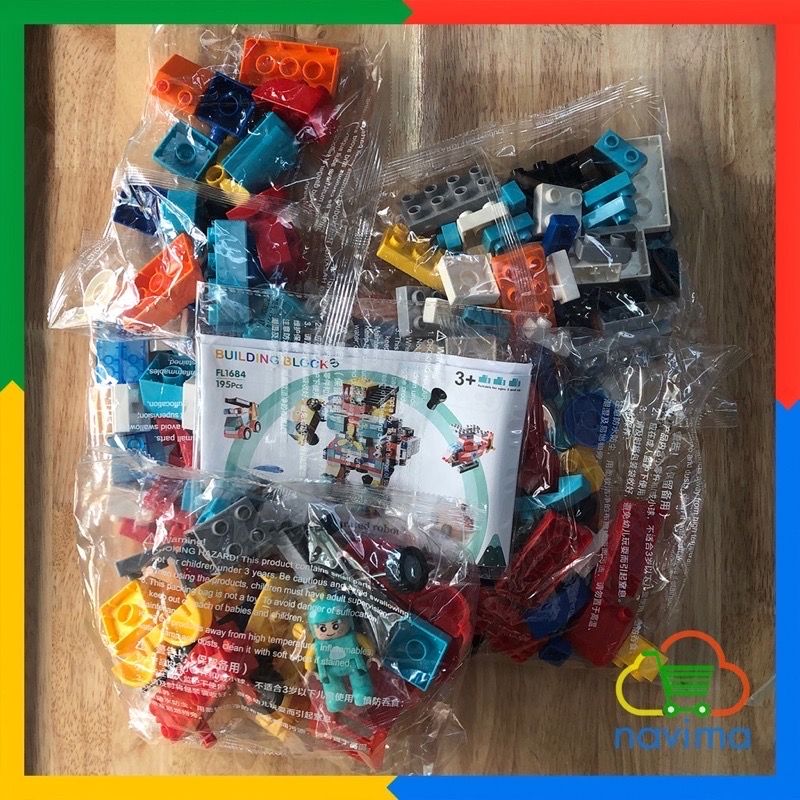 Lego Duplo Feelo Robot 195 Chi Tiết To Dễ Lắp Ghép Cho Bé – Navima.vn