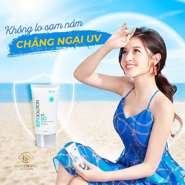 Kem chống nắng Sun Solution SPF 50+ PA++++ 50ml ( Chính Hãng) - Mỹ Phẩ – Navima.vn