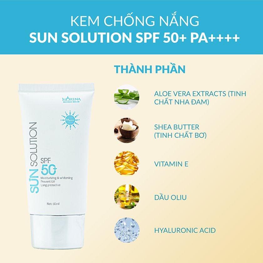 Kem chống nắng Sun Solution SPF 50+ PA++++ 50ml ( Chính Hãng) - Mỹ Phẩ ...