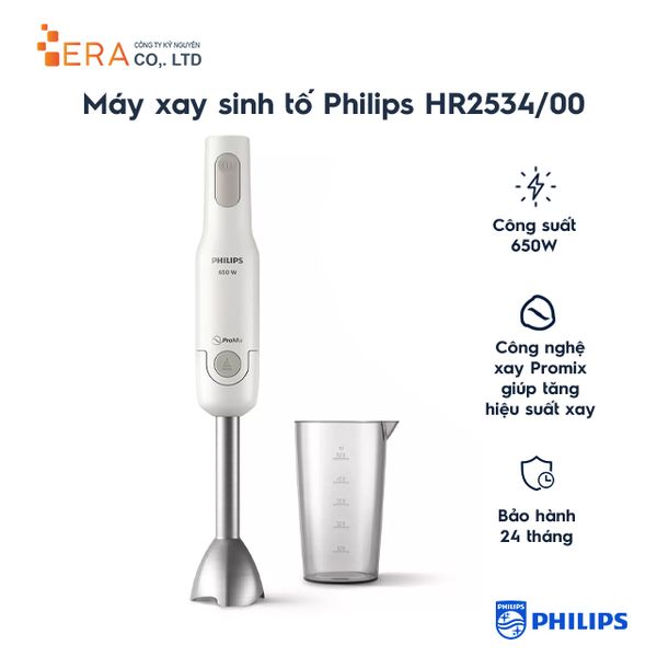 Máy xay cầm tay Philips HR2534/00 – Điện máy Kỷ Nguyên