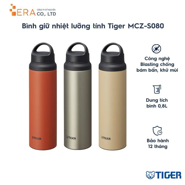 Bình giữ nhiệt Tiger MCZ-S080 – Điện máy Kỷ Nguyên