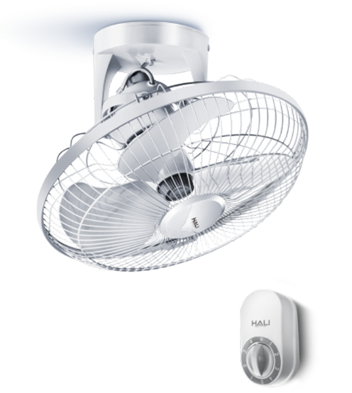 QUẠT ĐẢO TRẦN HALI HR16 - HỘP SỐ - 67W – www.namduongthinh.com
