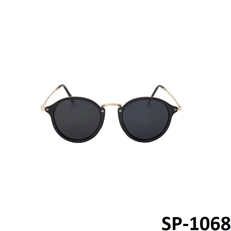 Mắt kính mát nam nữ tròn gọng kính nhựa UV400 Jaliver Young SP – 1068 – IDIGO