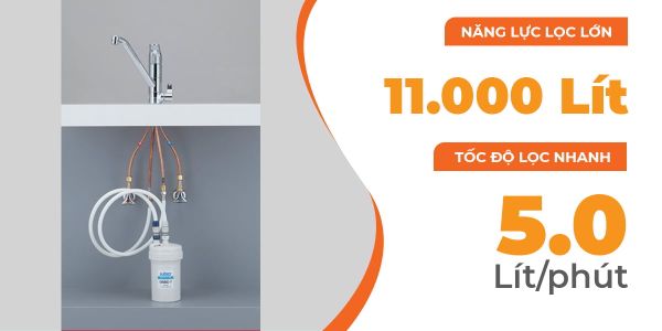 Kitz OSSC-7 Water Filter Cartridge Giải pháp lọc nước Nhật Bản - Điều ...