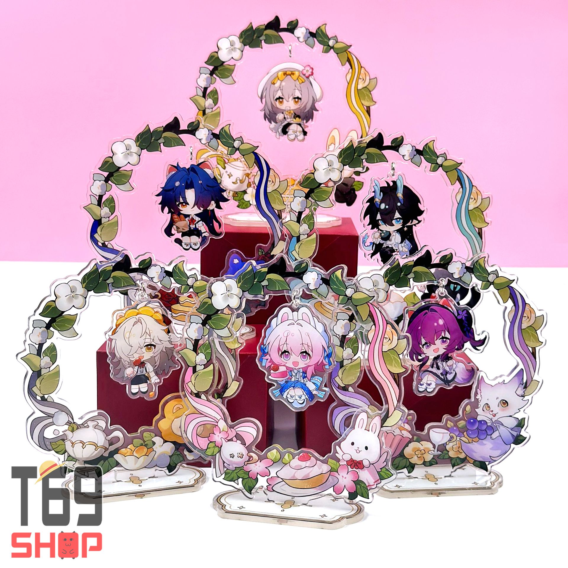 Tượng Standee mica game Honkai Star Rail - Tea Party ver – T69 Shop