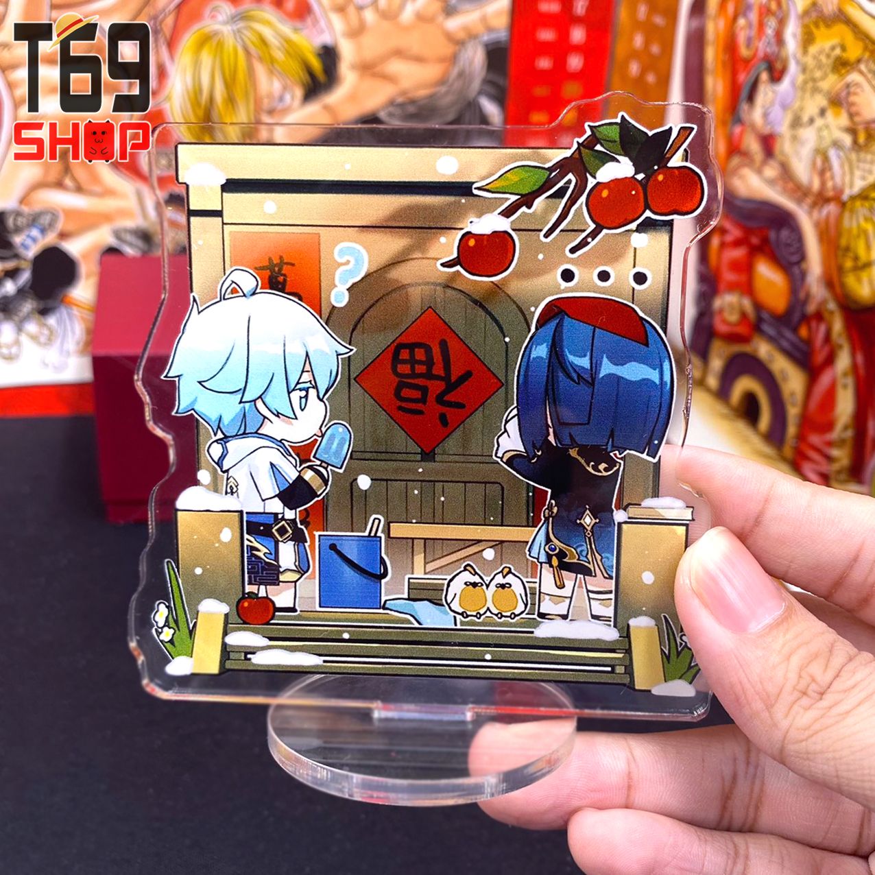 Tượng Standee mica game Genshin Impact mini 10cm – T69 Shop