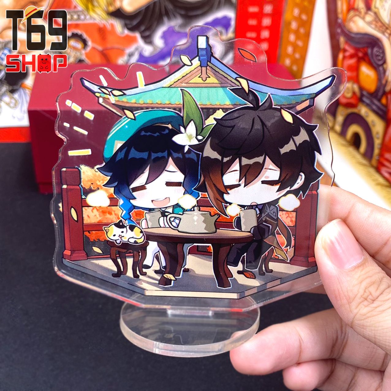 Tượng Standee mica game Genshin Impact mini 10cm – T69 Shop