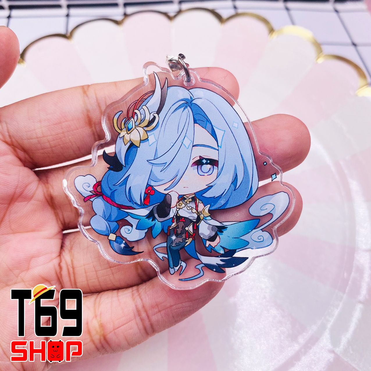 Móc khóa mica game Genshin Impact - Nhóm 5 sao – T69 Shop