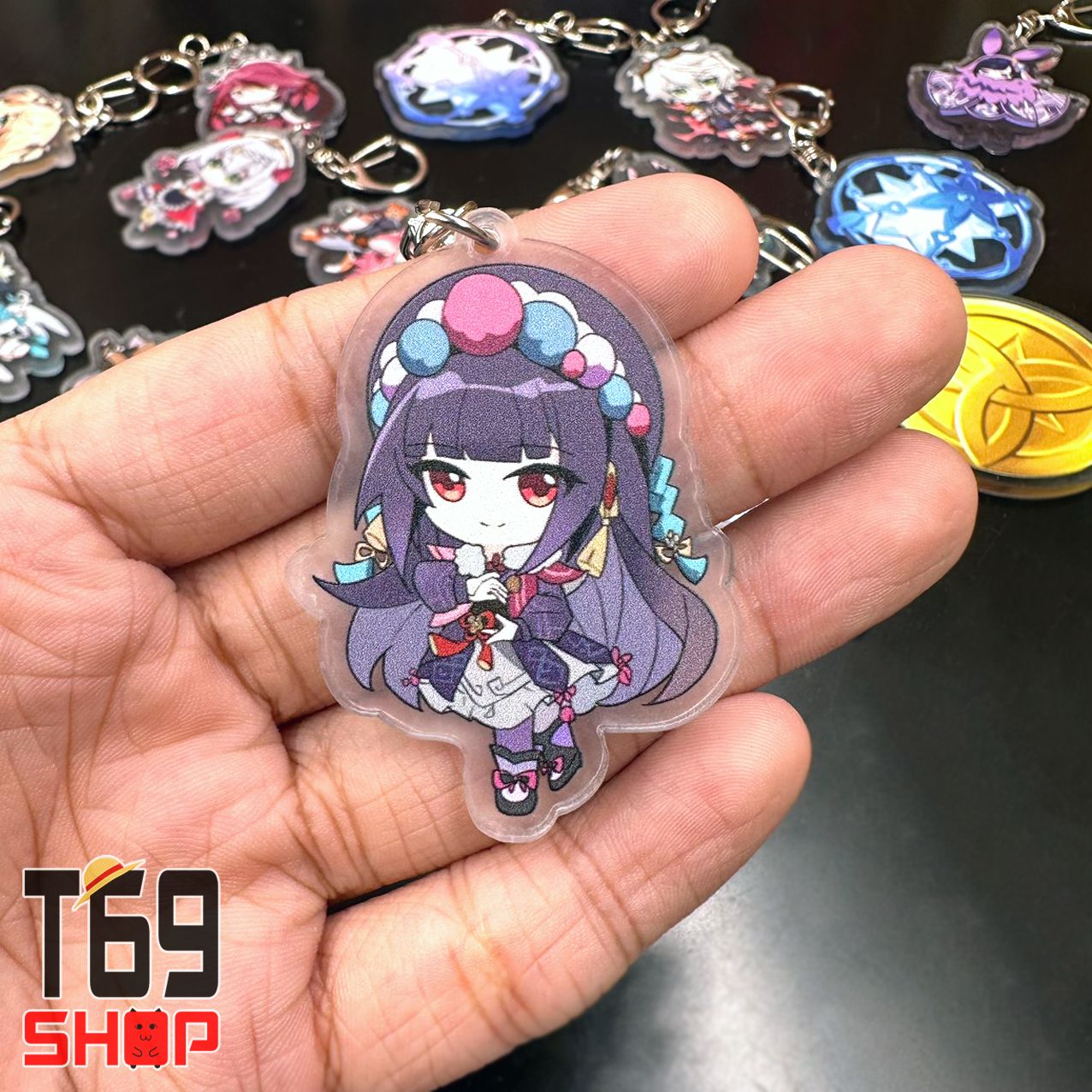 Móc khóa mica game Genshin Impact - Nhóm 12 – T69 Shop