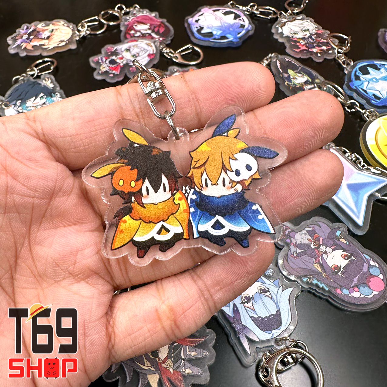Móc khóa mica game Genshin Impact - Nhóm 12 – T69 Shop