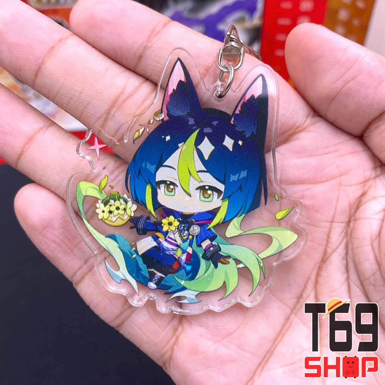 Móc khóa mica game Genshin Impact - Nhóm 5 sao – T69 Shop