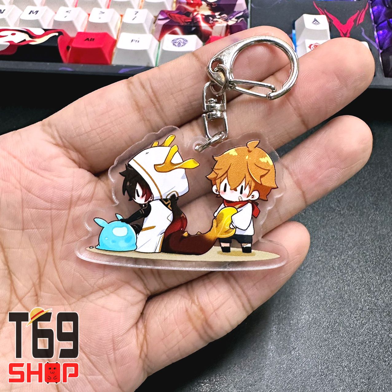 Móc khóa mica game Genshin Impact - Nhóm 12 – T69 Shop