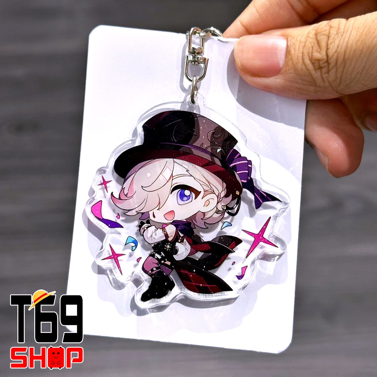 Móc khóa mica game Genshin Impact - Nhóm 5 sao – T69 Shop
