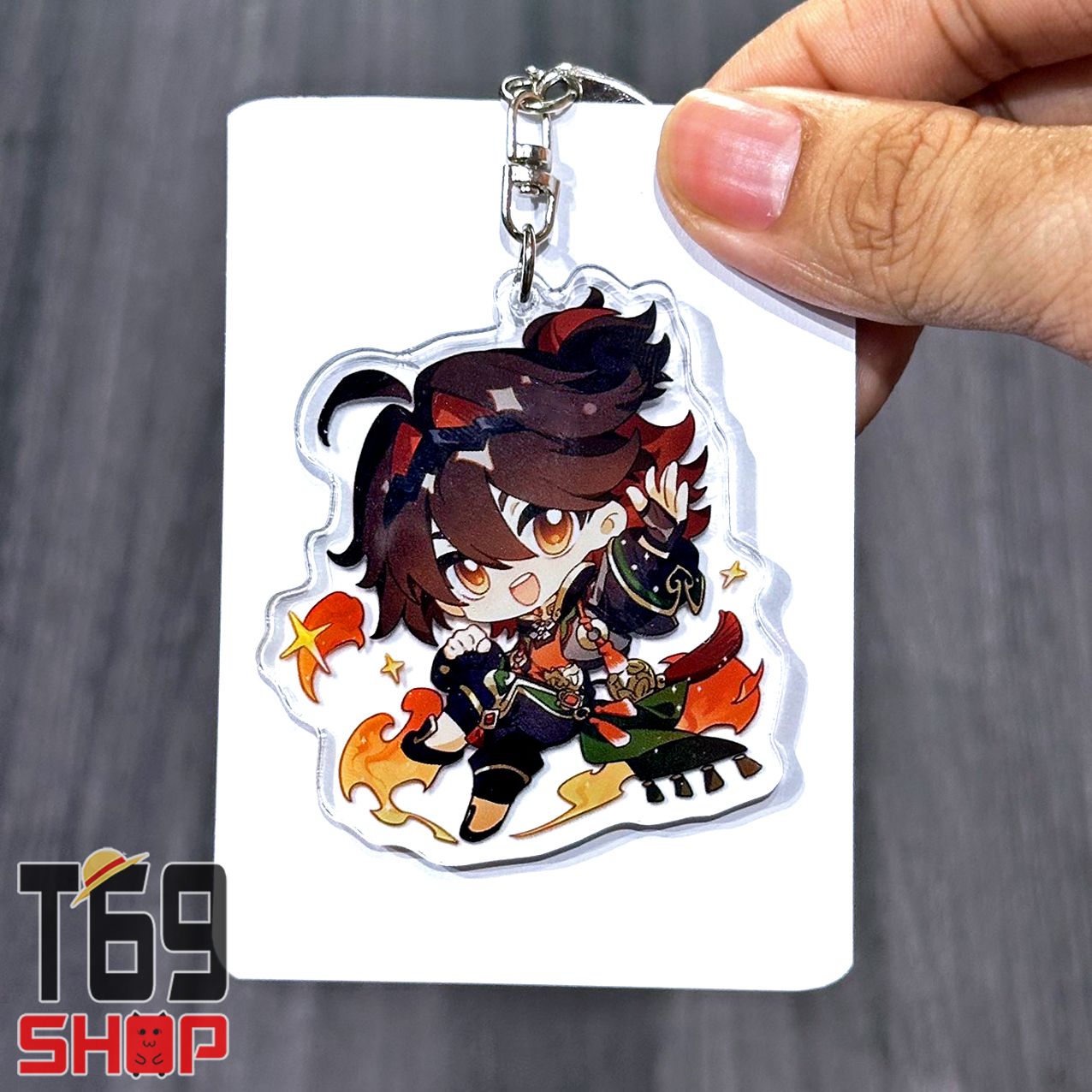 Móc khóa mica game Genshin Impact - Nhóm 4 sao – T69 Shop