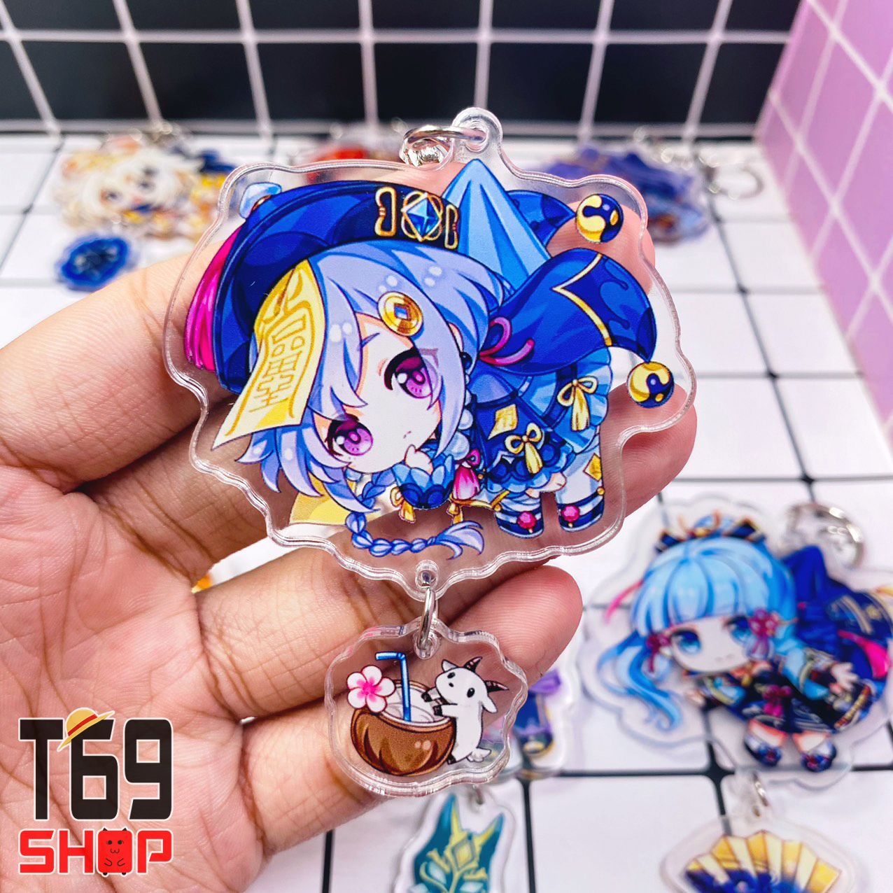 Móc khóa mica game Genshin Impact - Nhóm 7 – T69 Shop