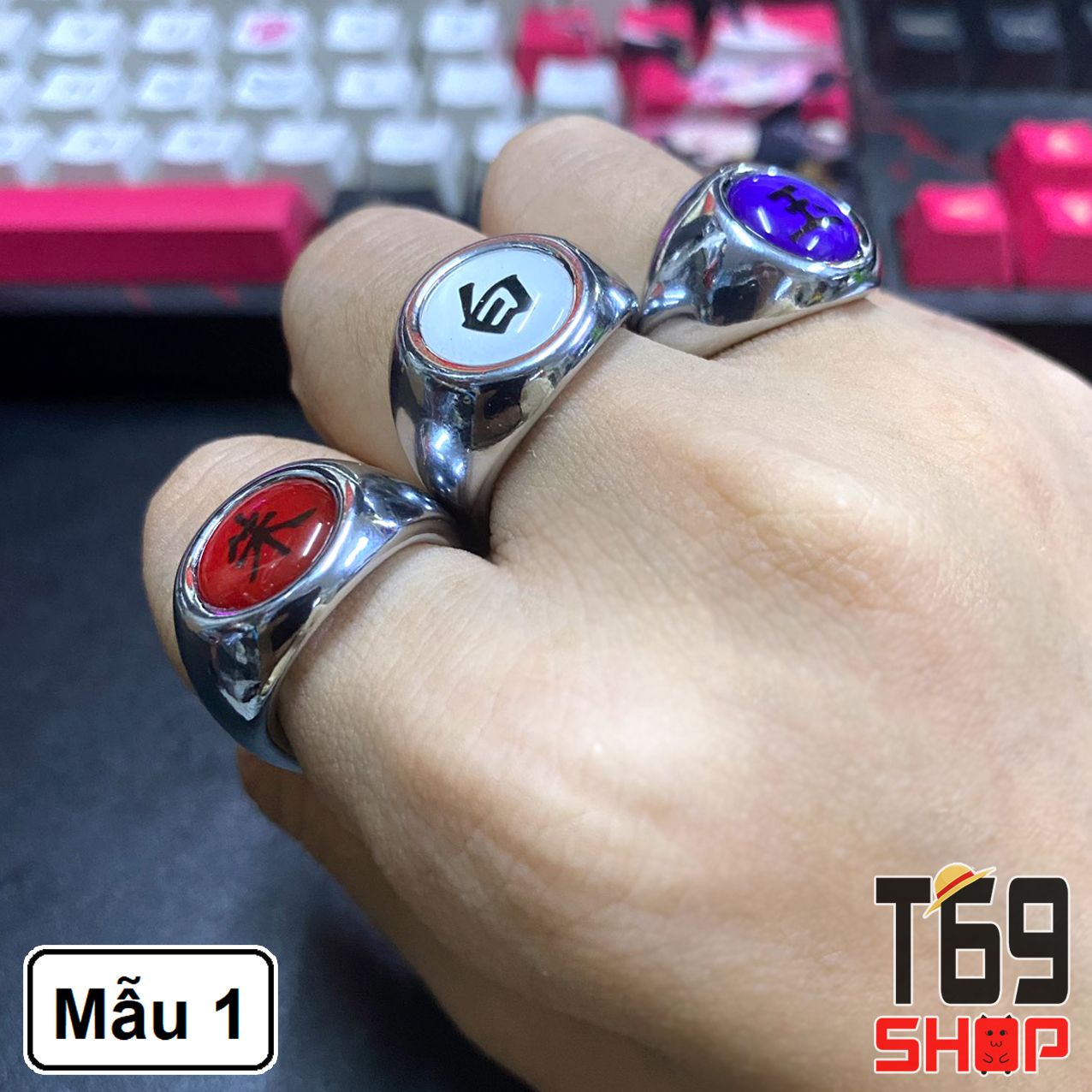 Bộ nhẫn Akatsuki - anime Naruto – T69 Shop