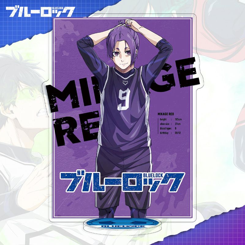 Tượng Standee mica anime Blue Lock – T69 Shop