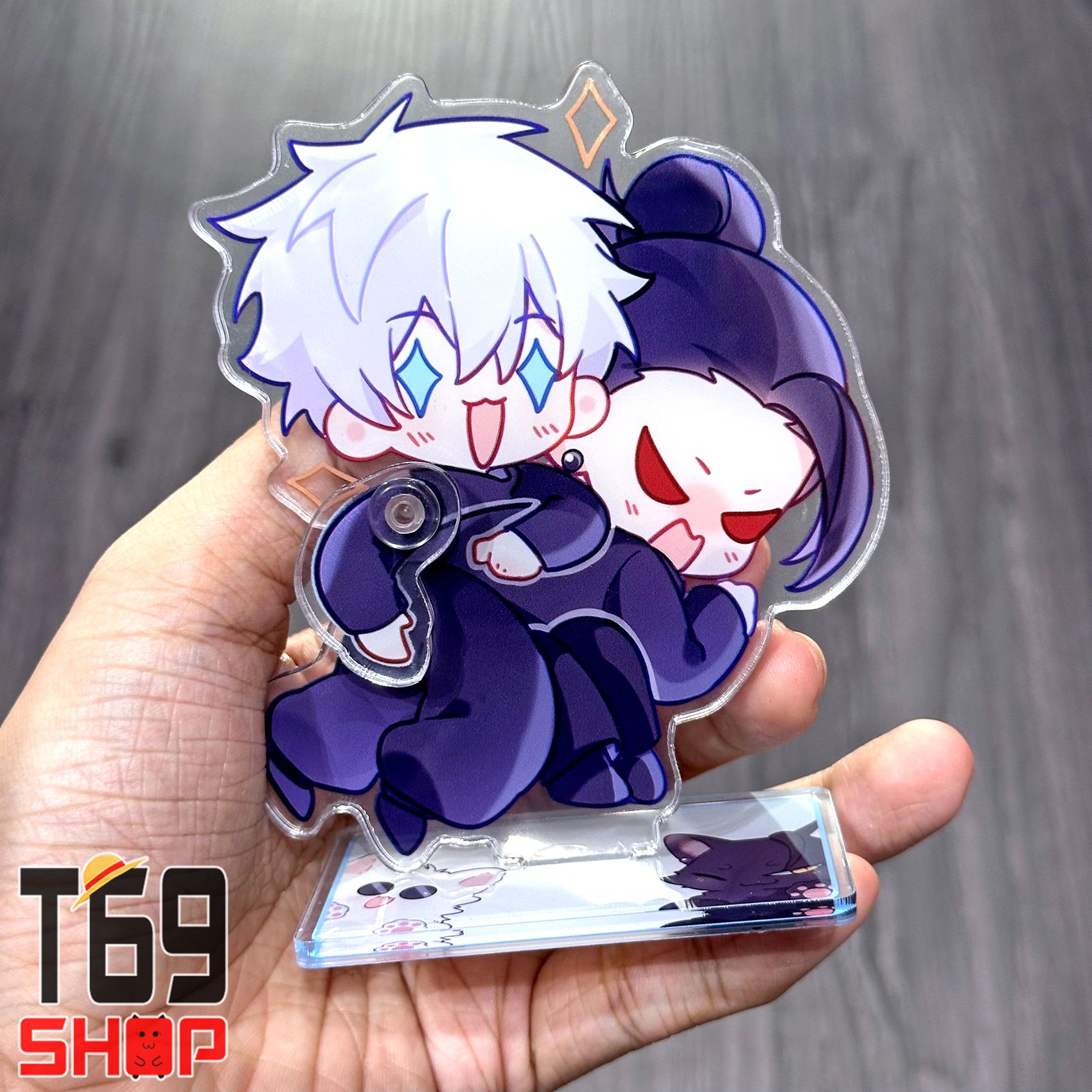 Tượng Standee mica Gojo, Geto OTP cute - anime Jujutsu Kaisen – T69 Shop