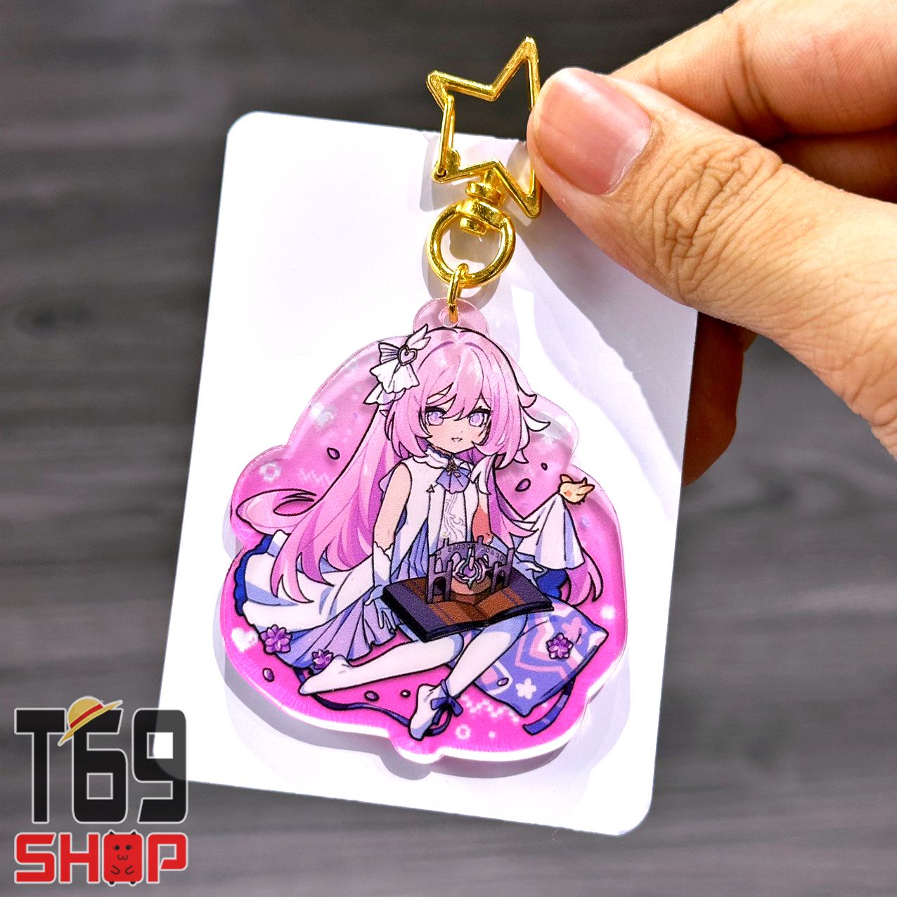 Móc khóa mica game Honkai Impact 3 - Little Herrscher ver – T69 Shop