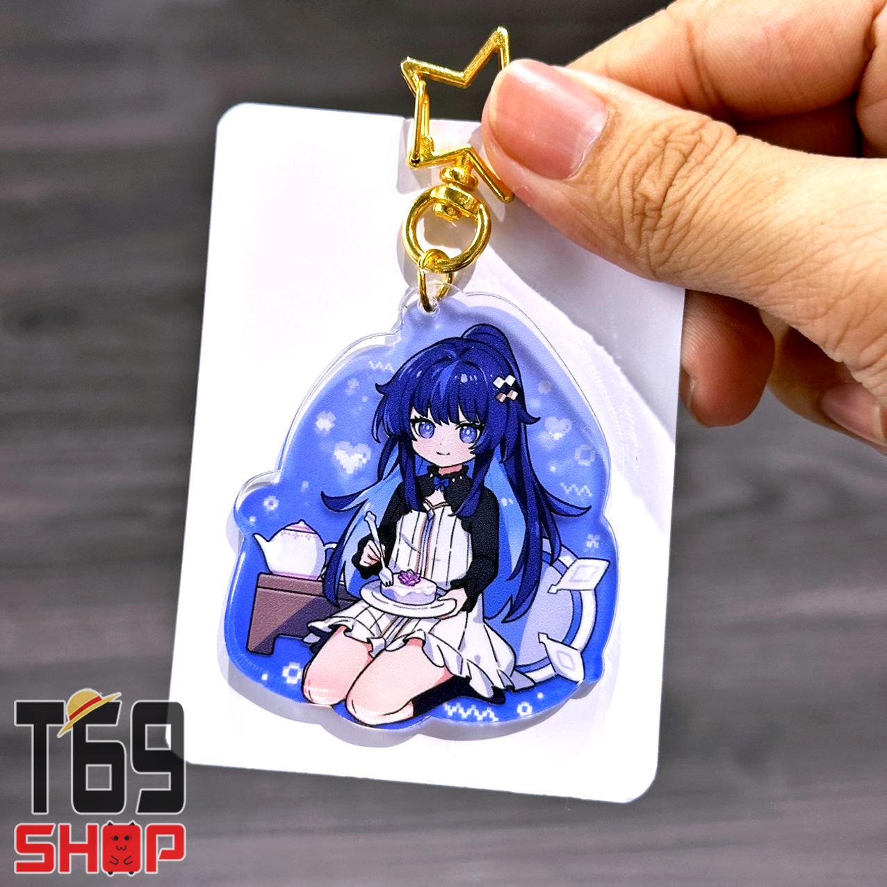 Móc khóa mica game Honkai Impact 3 - Little Herrscher ver – T69 Shop