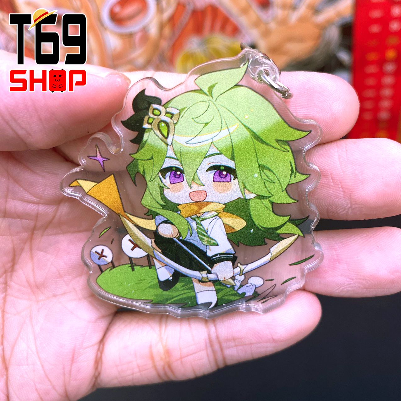 Móc khóa mica game Genshin Impact - Nhóm 6 – T69 Shop