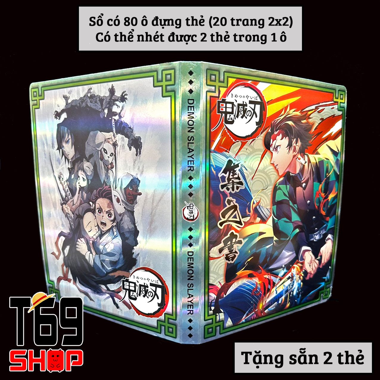 Binder bìa cứng đựng card, album đựng thẻ nhân phẩm anime – T69 Shop
