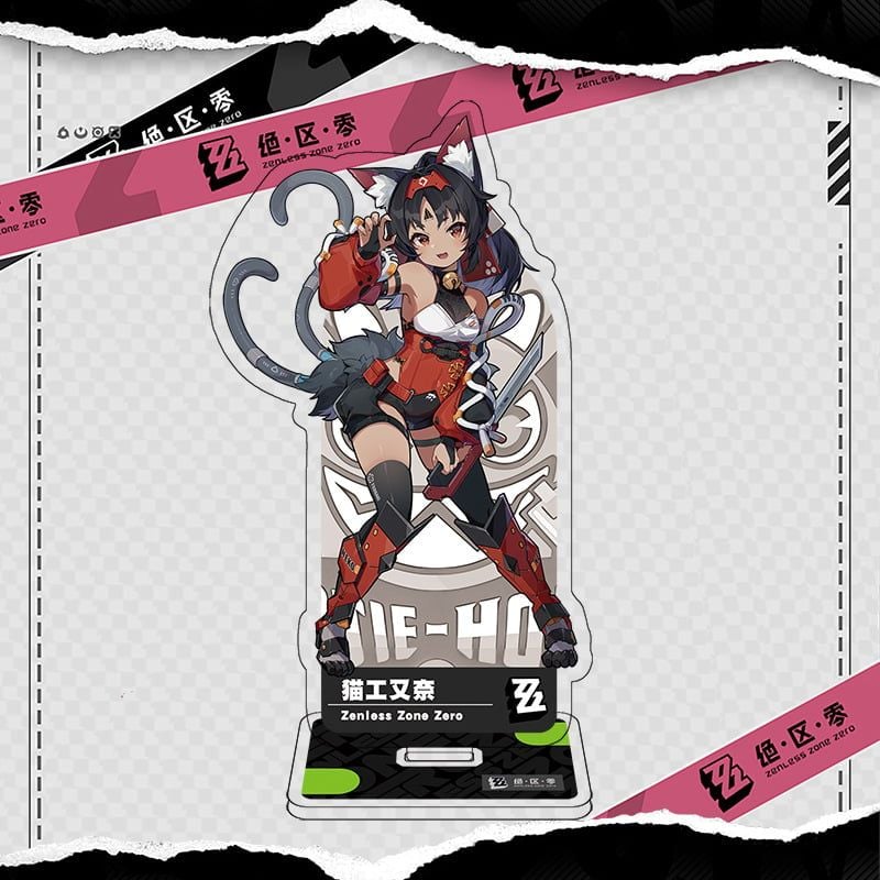 Tượng Standee mica game Zenless Zone Zero – T69 Shop